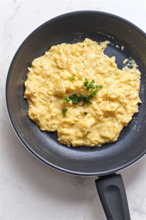 Cheesy Scrambled Eggs Food Faith Fitness