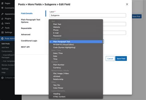 6 Superior Wordpress Custom Field Plugins To Consider Blog Admin