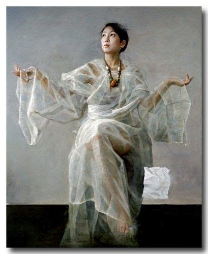 Dai Ping Jun Arte Chino Arte Mujer Pintura Asiática