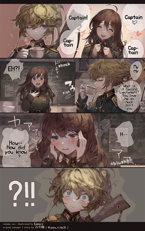 Tanya Degurechaff And Viktoriya Ivanovna Serebryakov Youjo Senki