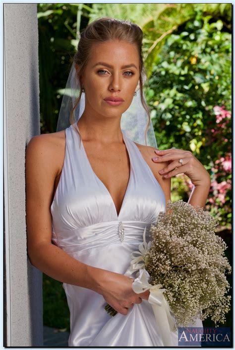 Stupendous Bride In Stockings Gets Rid Of Her Dress And Lingerie Porn