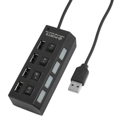 Jual PENGHUBUNG USB LUBANG SLOT Slot SAKLAR ON OFF HIGH SPEED USB HUB SAKLAR PORT In