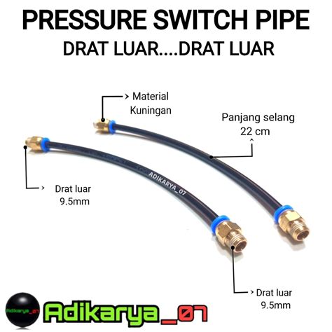 Jual Pressure Switch Pipe Selang Pipa Otomatis Kompresor Listrik Check