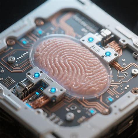 Free Fingerprint Sensor Technology Image Download At Stockcake