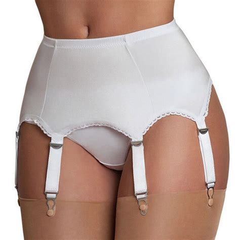 Sexy Garters Women High Waist Mesh Suspender Sexy Garter Belt Lady