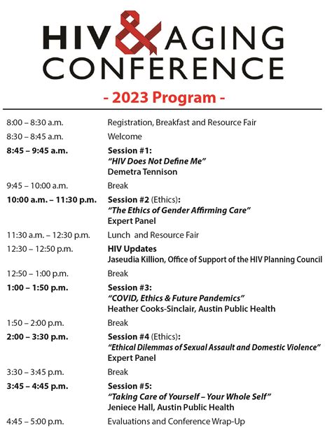 Conference Information Hiv And Aging Conference