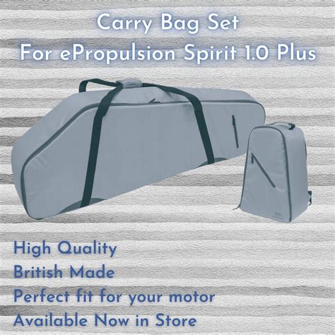 Bag Set For Epropulsion Spirit Electric Outboard Motors Now Available