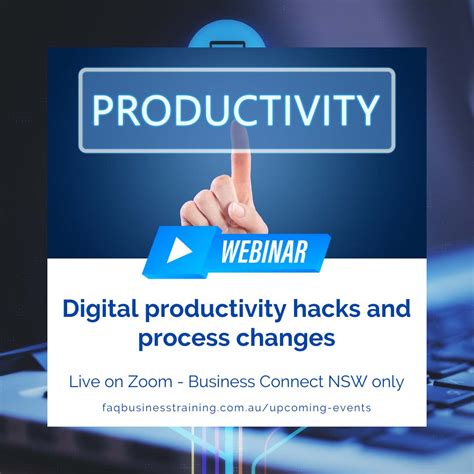 Digital Productivity Hacks Including Chatgpt Faq Business Training Australia