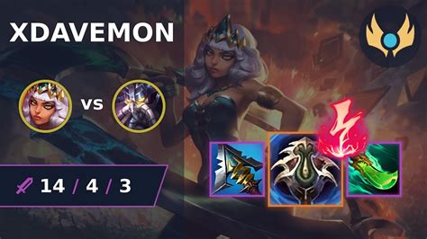 Xdavemon Qiyana Mid Vs Kassadin Na Challenger Lol Season
