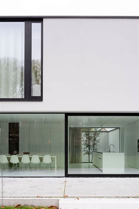 Minimalist Villa By Stocksy Contributor Koen Van Damme Stocksy