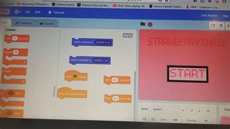 ♡how To Make A Start Button In Scratch♡ Youtube