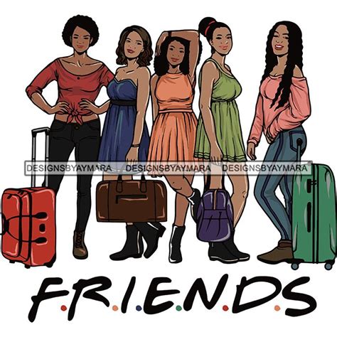 Ladies Getaway Vacation Trip Flight Travel Adventure Best Friends Jour