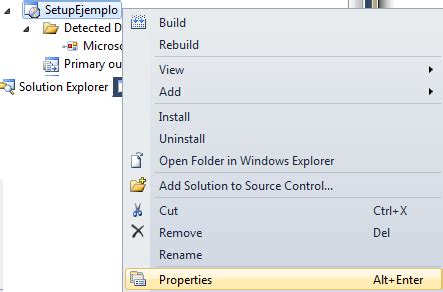 Crear Setup o Instalador en Visual Studio NET DevCate Programación Web
