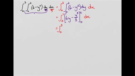 solved in exercises 1 14 evaluate the iterated integral ∫0 3 ∫0 2 4 y
