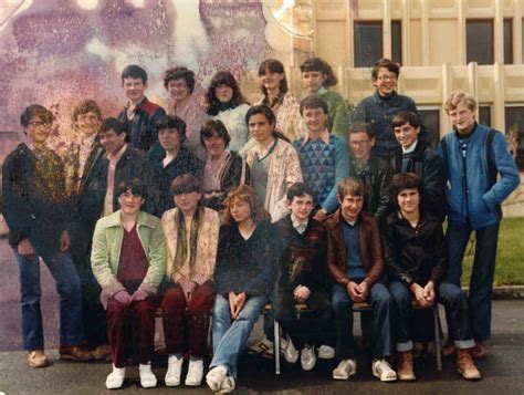 Photo de classe 4em B 1980 1981 de 1981 Collège Marcel Pagnol