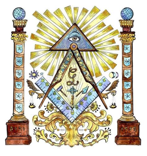 Pin By Solomons Staircase On Simbolos Masonic Art Freemasonry