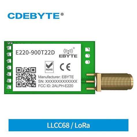 E220 900t22d Lora Wireless Uart Module Rssi Ism 868mhz 915mhz 22dbm Module Lora Spread Spectrum