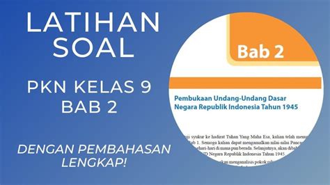 Soal Kunci Jawaban Ppkn Kelas Apa Yang Dimaksud Dengan Karakteristik Demokrasi Pancasila