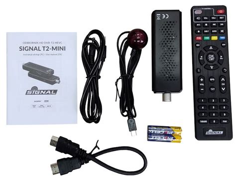 TUNER CYFROWY HD DEKODER DVB T DVB T H HEVC ODBIORNIK TELEWIZJI NAZIEMNEJ SIGNAL T MINI MDH
