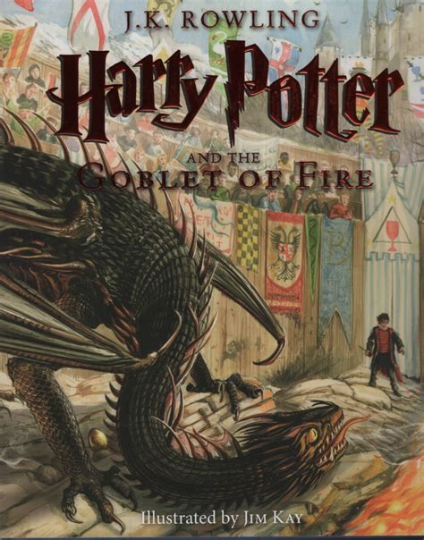 Harry Potter And The Goblet Of Fire Book Cover Art