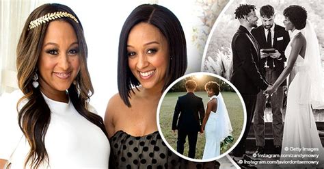Tia And Tamera Mowrys Brother Tavior Gets Married — See The Stunning