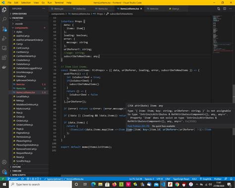 Reactjs Property Item Does Not Exist On Type Intrinsicattributes