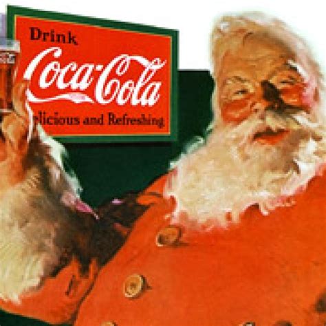 Coca Cola Le Père Noël Nest Pas Né De Limagination Publicitaire De
