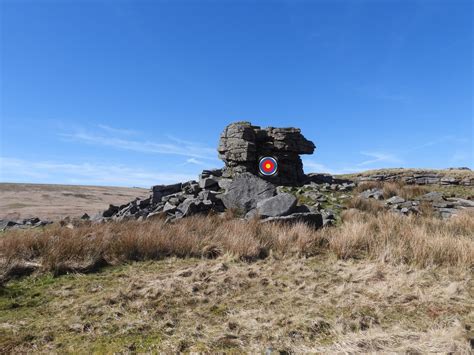 Military Target Practice On The Langstone And Lints Tor Dartmoor