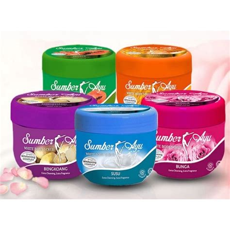 🇸🇬 Sg Lulur Mandi Sumber Ayu Body Scrub 250 Gr Shopee Singapore