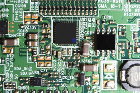 Circuit Board Led Tv Closeup Detail Stock Image Image Of Parts Board 81705671