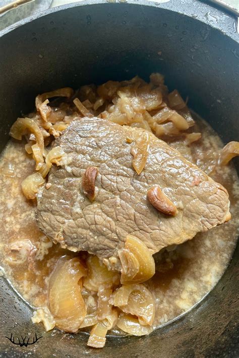 Dutch Oven Roast Venison For Dinner