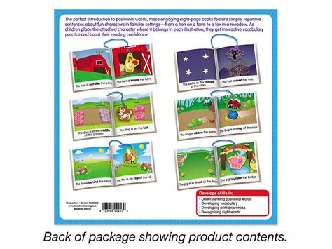 Positional Words Emergent Readers Emergent Readers Interactive