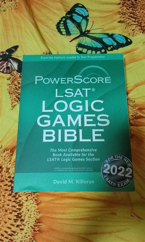 Powerscore Lsat Logic Games Bible 2022 On Carousell