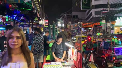 Busy Night On Sukhumvit Soi 4 Bangkok Freelancers Everywhere Like You Would Be Here 4k Tour