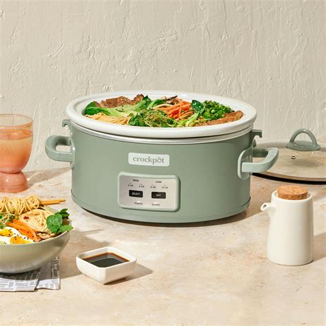 Crock Pot® Programmable Choose A Crock Slow Cooker Stainless Steel