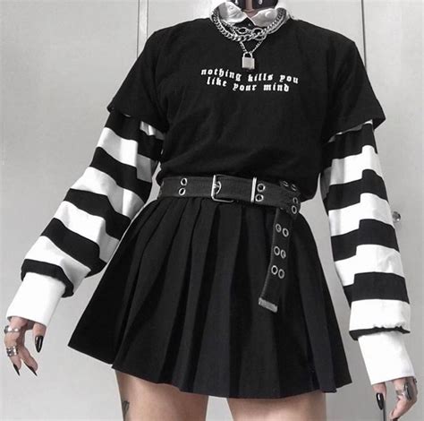 Grunge Style Product Available Via Our Website Aesthetic Clothes