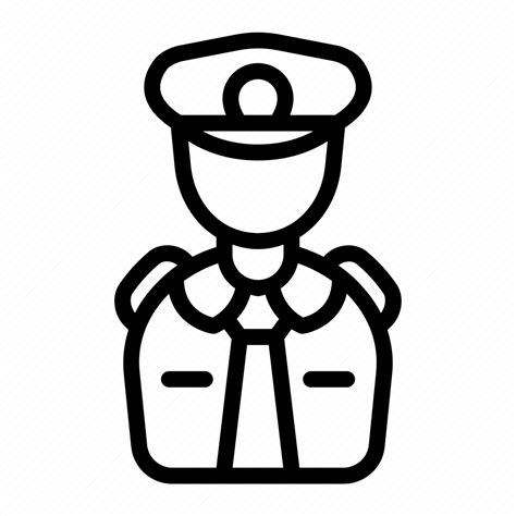 Authority Enforcement Law Officer Police Icon Download On Iconfinder