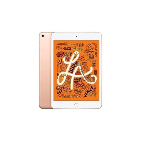 Ipad Mini 5 2019 Wifi4g 256 Go Or Reconditionné Etat Correct