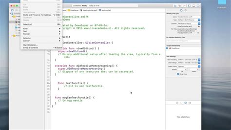 Xcode Tip Laat Je Programmacode Automatisch Weer Netjes Inspringen