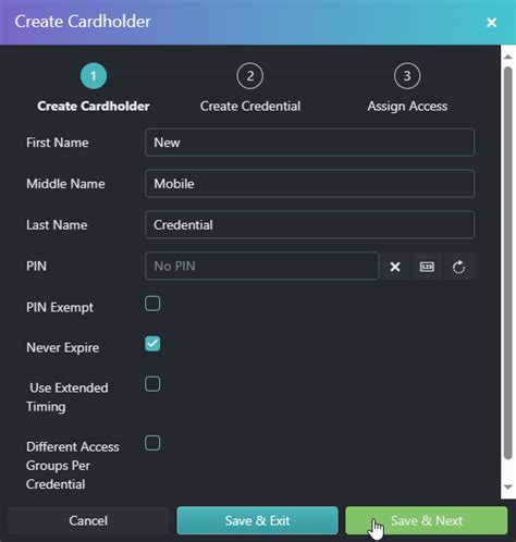 Dormakaba Switch Tech Setup