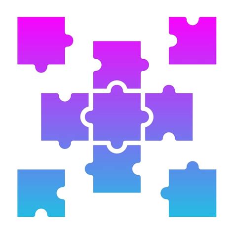 Premium Vector Puzzle Icon