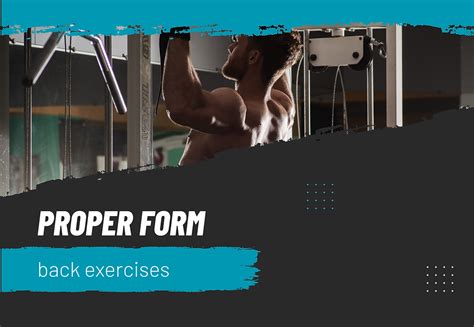 Proper Form Exercise Videos Back Exercises Mrf Institute