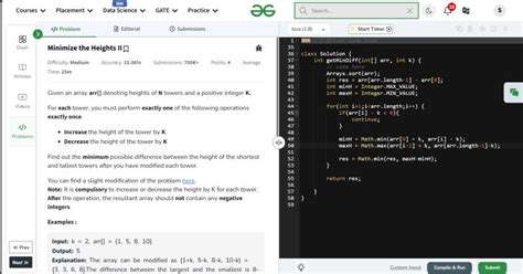 day9 160daysofcode geeksforgeeks greedyalgorithm java