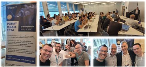 Itai Binyamin On Linkedin Postgresql Pgday Floor28 Community
