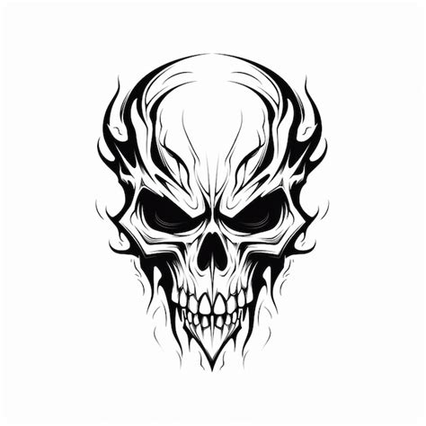 Premium Vector Brain Inside Skull Cheap Skeletons For Sale Skull And