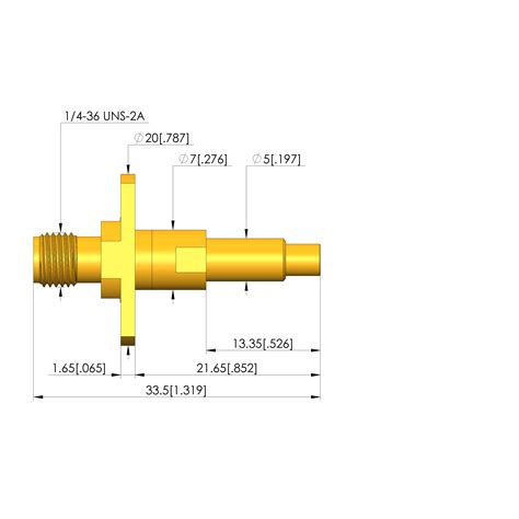 Radio Frequency Probe Hfs 823 305 051 A 6043 Mm036 Item Ingun