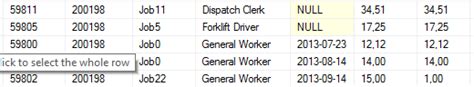 Sql Server Multiple Result Sets Excluding Column Stack Overflow