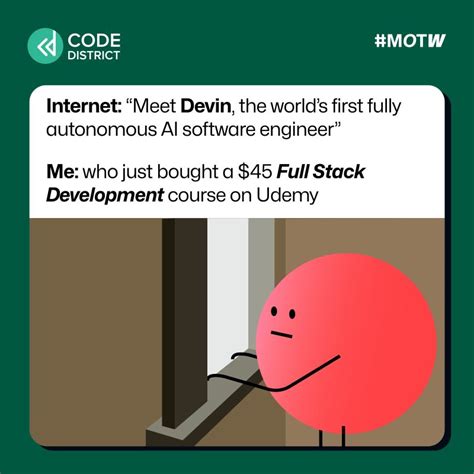 Code District On Linkedin Techhumor Motw Codedistrict Devinai