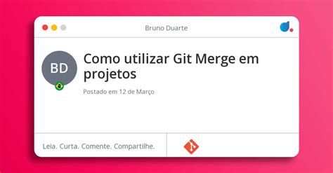 Como Utilizar Git Merge Em Projetos