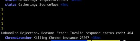 Unhandled Promise Rejection Lighthouse Coregatherfetcherjs · Issue